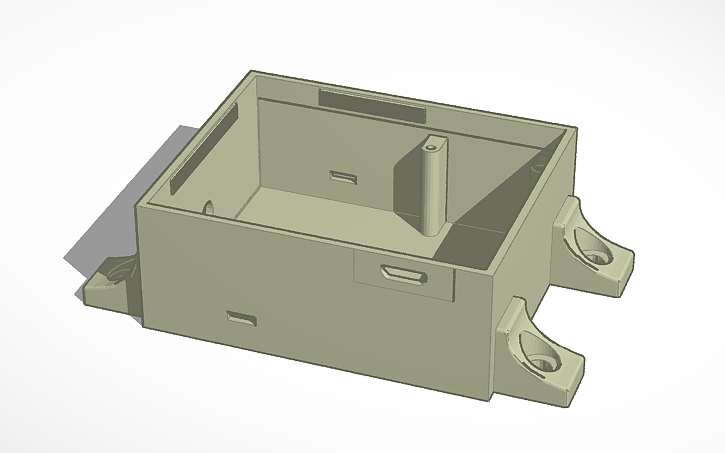 3D design ESP32 Box for WS2811 Lights - Case - Tinkercad