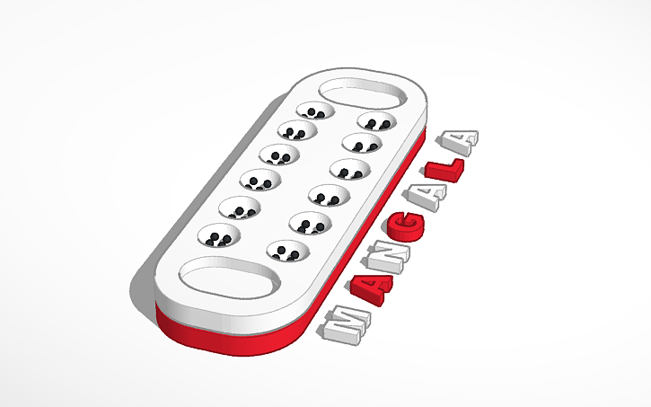 3D design MANGALA - Tinkercad