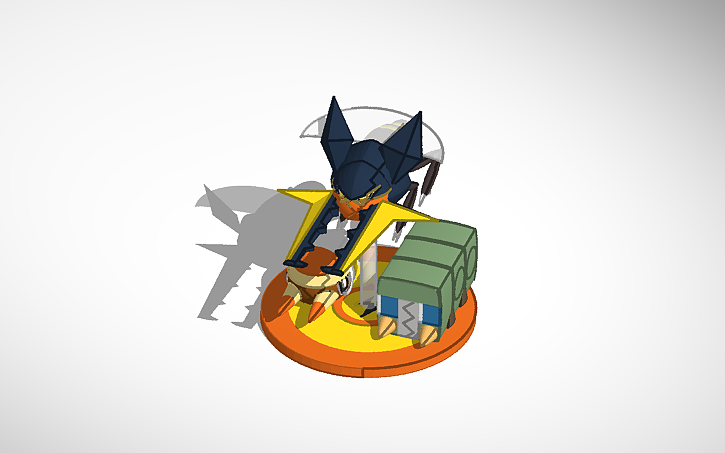 3D design Grubbin line - Tinkercad