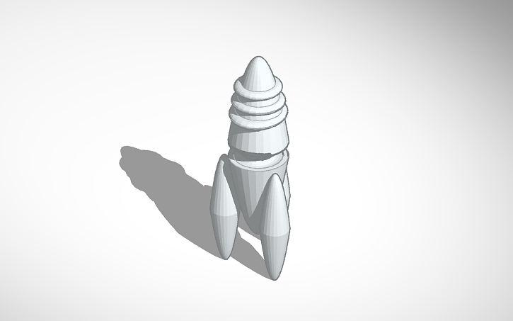 3D design Spaceship - Tinkercad