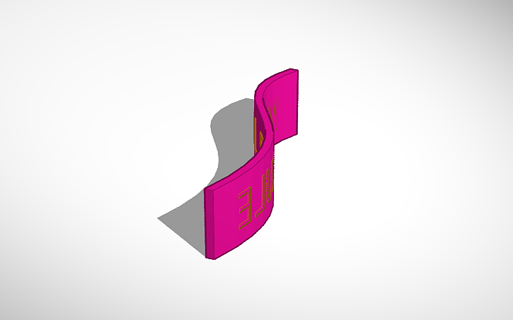 3D design Molecule's curve S - Tinkercad