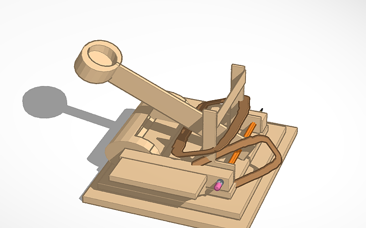 3D design Copy of catapult mark I - Tinkercad