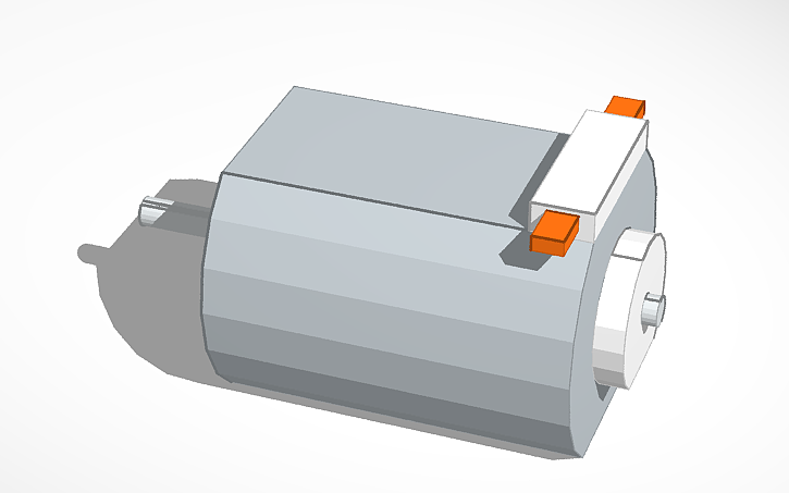3D design motor - Tinkercad