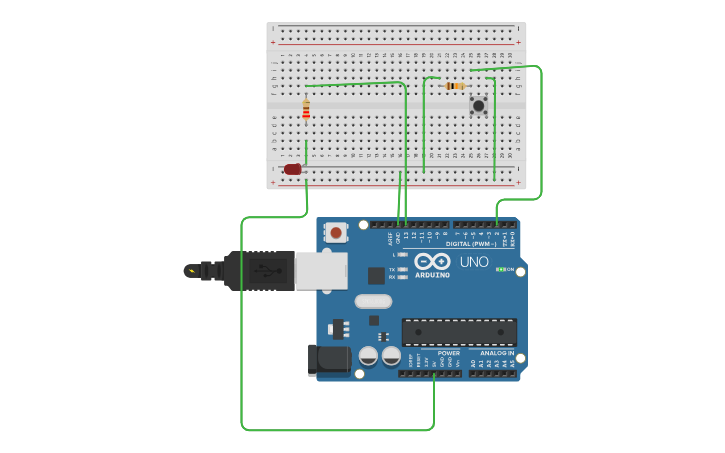 Circuit design Prelim Arduino Project 2 Geronimo - Tinkercad