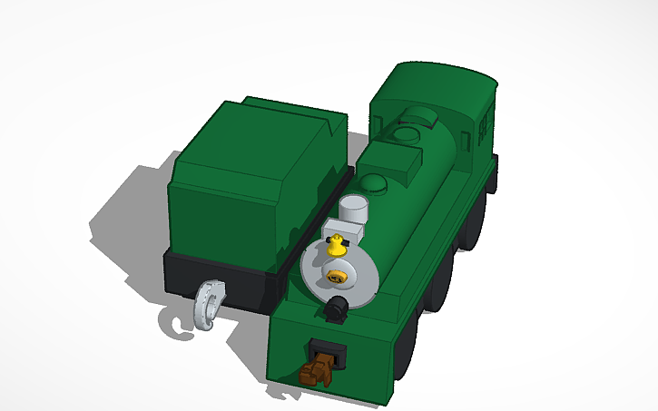 3D design c&o J-3a push along - Tinkercad