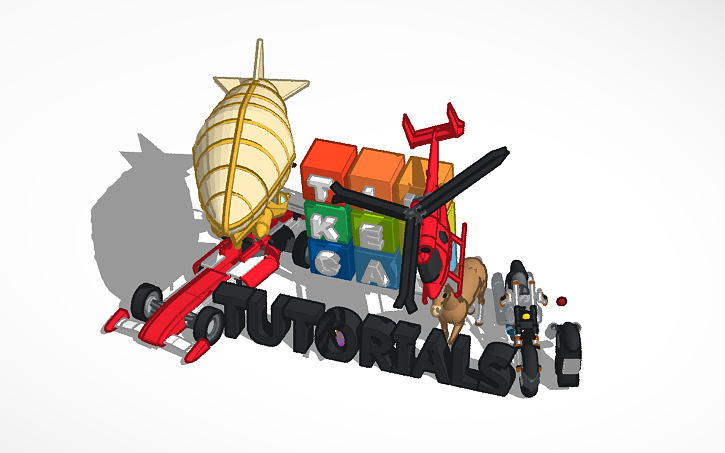 3D design TinkerCAD tutorials - Tinkercad