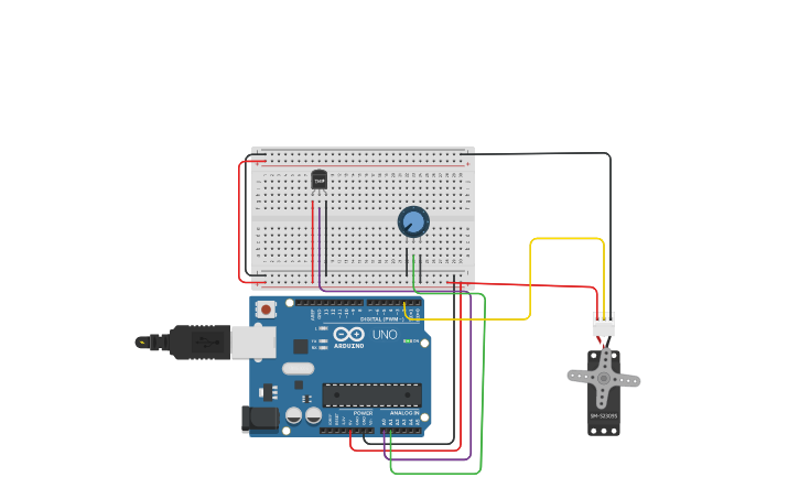 Circuit design Monitor the room temperature and humidity via serial ...