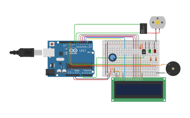 Circuit Design Smart Room Temperature Monitoring And Control System