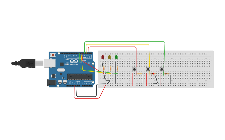 Circuit design Arduino 4 Paula Romera Alonso - Tinkercad