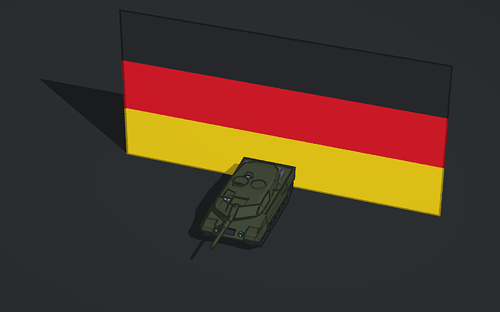 3D design leopard 2A5 MBT - Tinkercad