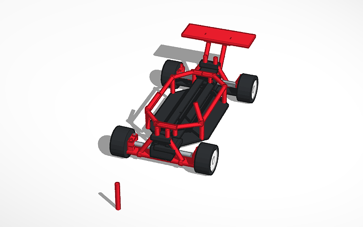 3D design rc car - Tinkercad