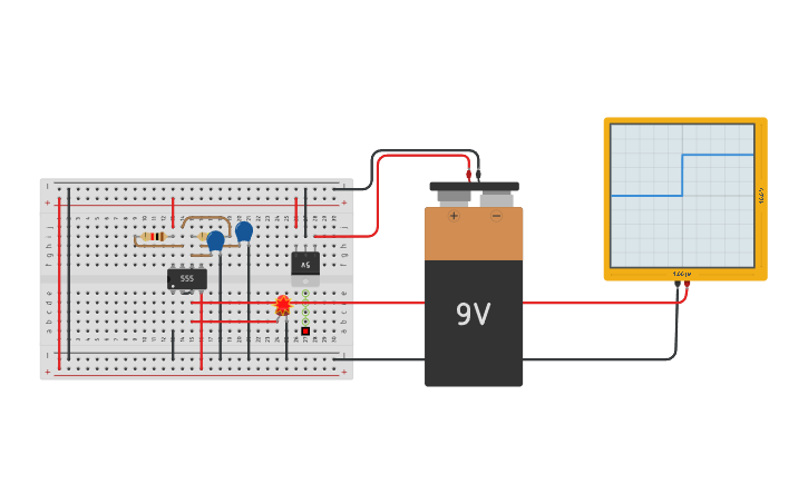 Circuit Design Clock Generating Circuit Using Ic 555 Timer Tinkercad