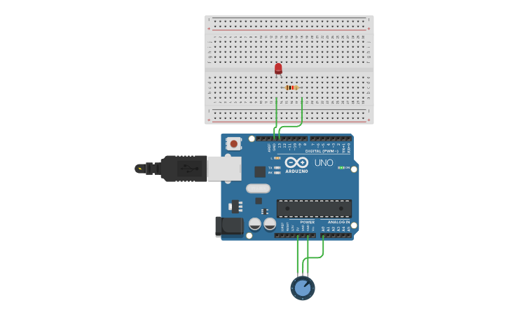 Circuit design 5b_Analog Input_Analog Read - Tinkercad