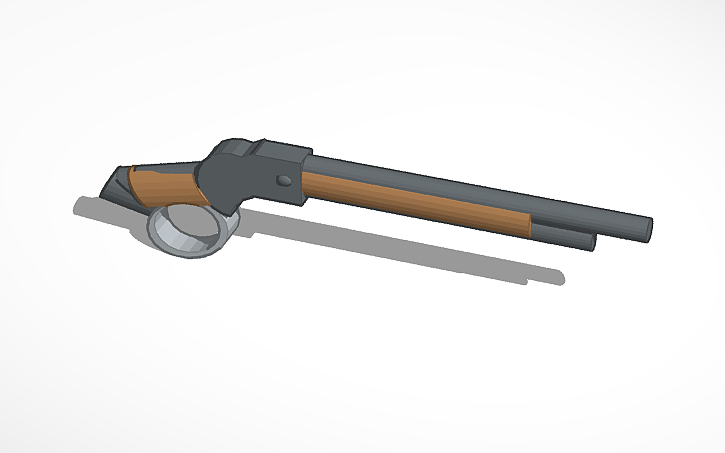 3D design M1887 - Tinkercad