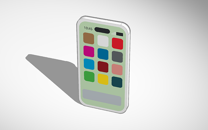 3D design iPhone 16 pro realistic - Tinkercad