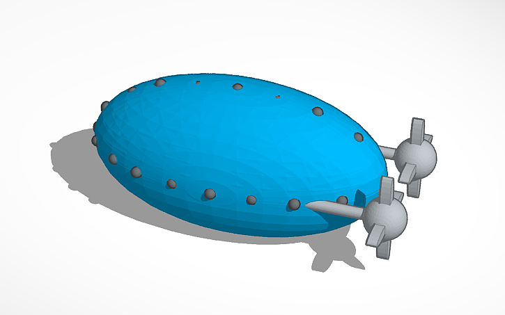 3D design Bloons TD MOAB - Tinkercad