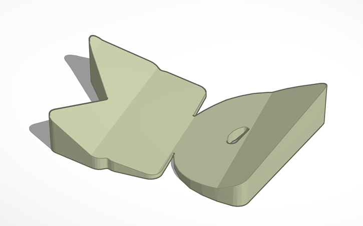 3D design Donkey Kong Logo for barrel - Tinkercad