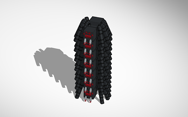 3D design Stacked great spiders - Tinkercad