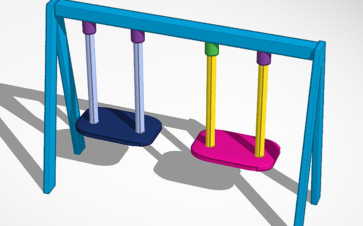 3D design Oak pivot connector - Tinkercad