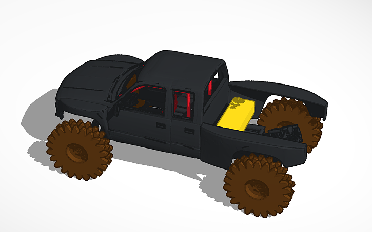 3D design my cool truck - Tinkercad