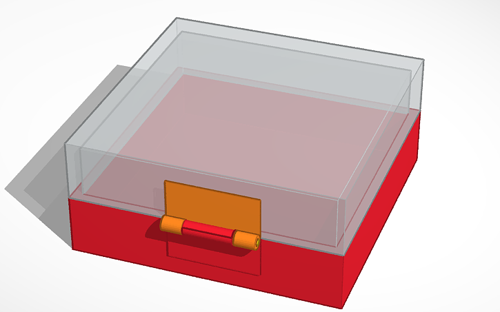 3D design New Box and Lid - Tinkercad