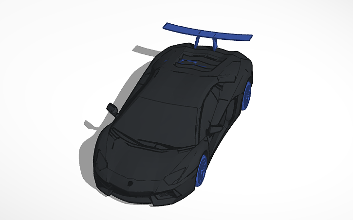 3D design Copy of Lambo - Tinkercad