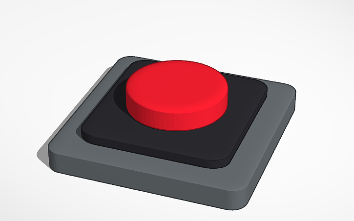 3D design eject button - Tinkercad