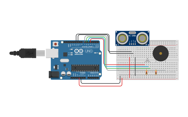 Circuit design Signal - Tinkercad