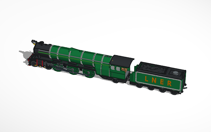 3D design The Flying Scotsman 1973 USA tour - Tinkercad