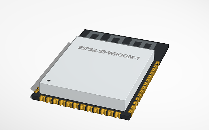 3D design ESP32-S3-WROOM-1 - Tinkercad