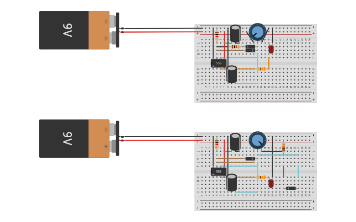 Circuit Design Dimming Led Using Ne555 Timer Ic Incomplete Tinkercad