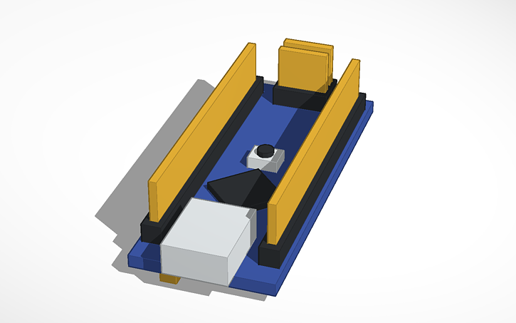 3D design Arduino Nano - Tinkercad