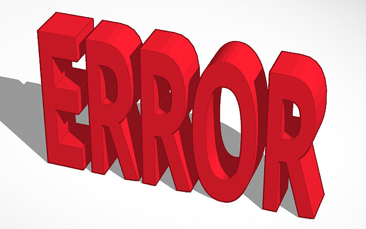 3D design Half-Life 2 error.mdl - Tinkercad