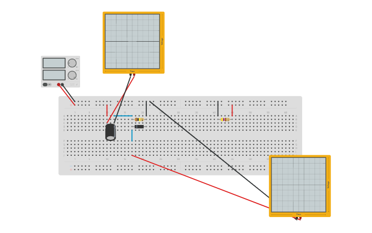 Circuit design Power On Pulse Generator - Tinkercad