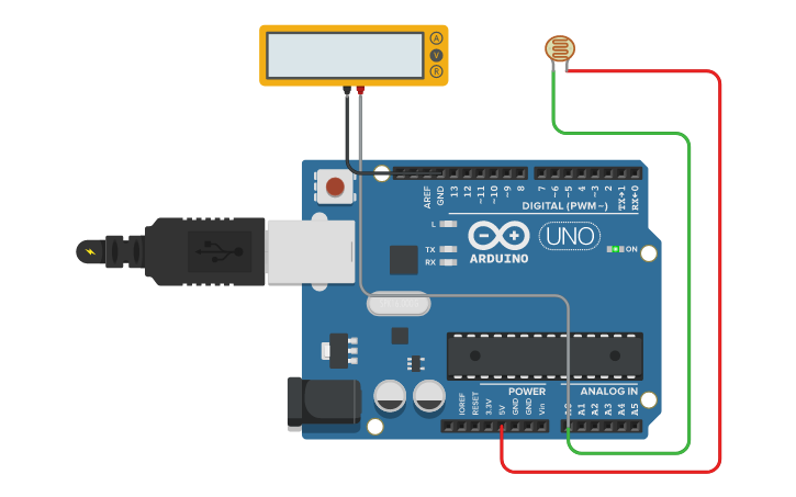 Circuit design P4-TAREFA 4 - Tinkercad