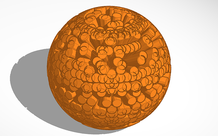 3D design ball - Tinkercad