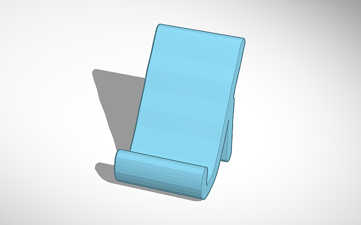 3D design Better Support Mobile Phone - Tinkercad