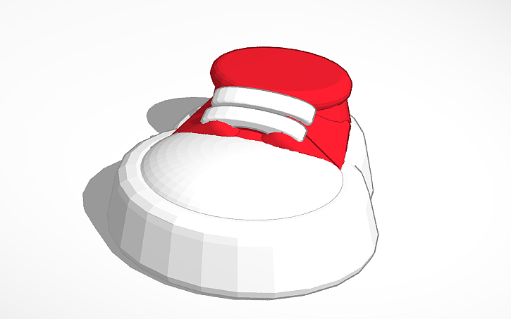 3D design OG big shoe - Tinkercad