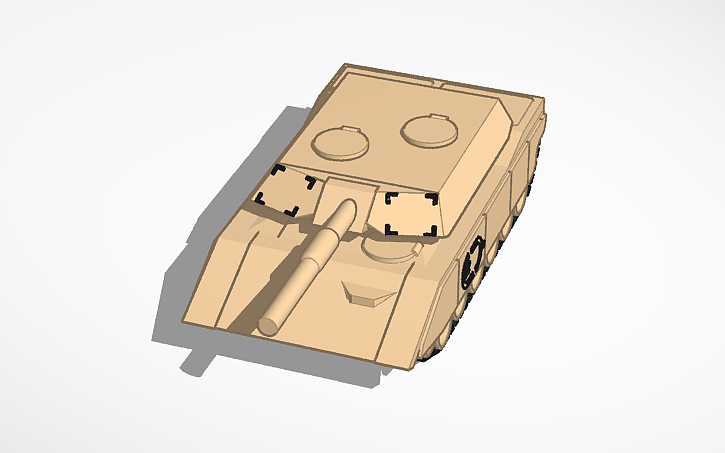 3D design Tank Tank Tank Tank Tank Tank Tank - Tinkercad