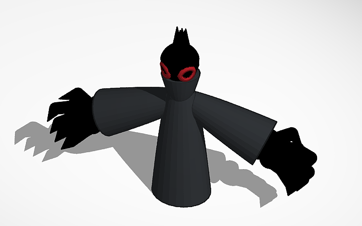 3D design Copy of Does he have legs under the cloak? - Tinkercad