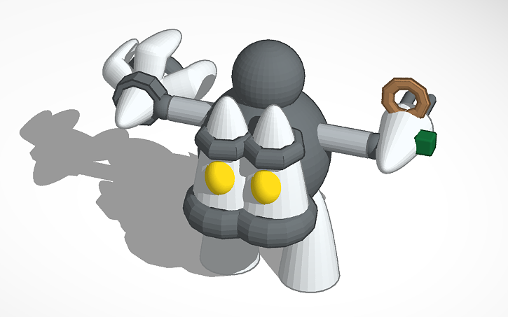 3D design Robot for Marshall's Class - Tinkercad