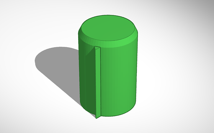 3D design Knob 5.95mm - Tinkercad
