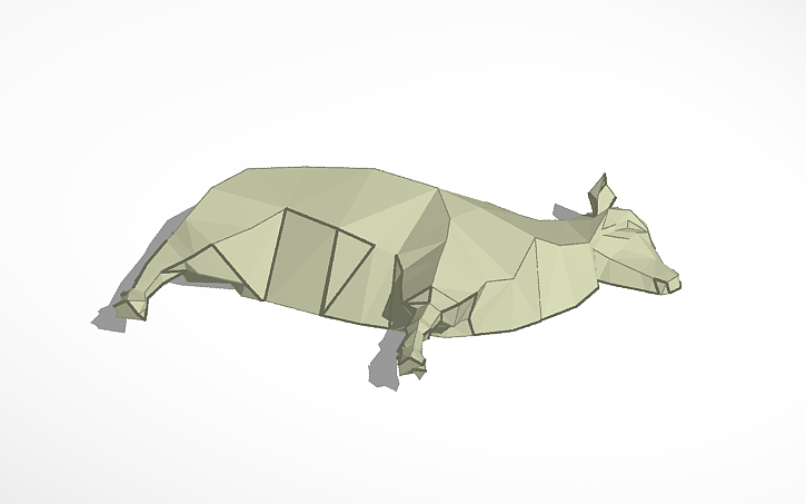 3D design Sheep - Tinkercad
