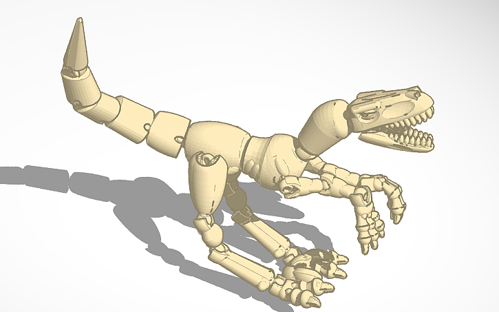3D design Dinosaur - Tinkercad