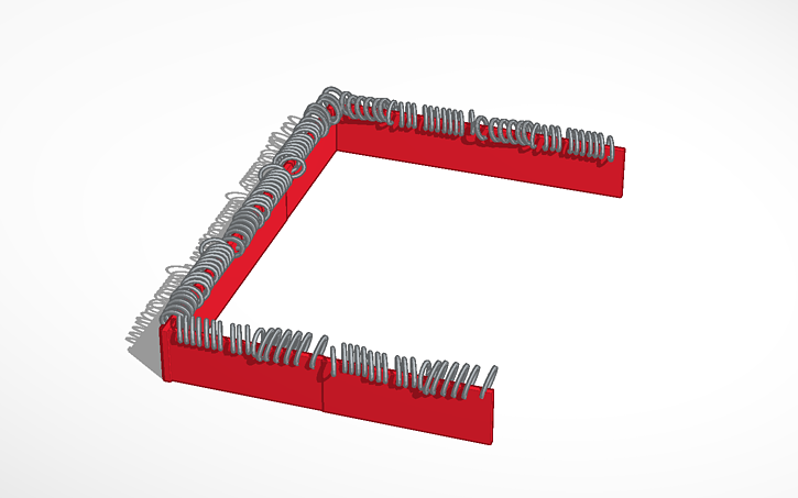 3D design barbed wire fence by joshua - Tinkercad