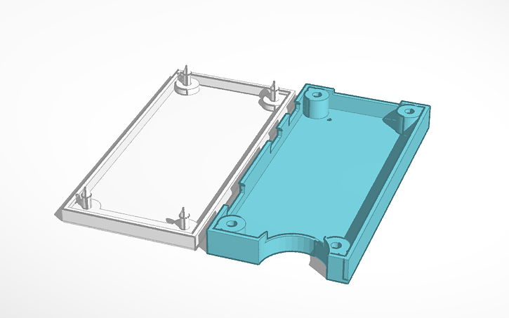 3D design RaspberryPi Zero - Tinkercad