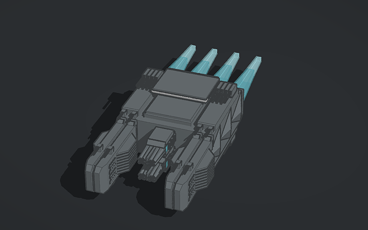 3D design Rigel-Class Supercruiser - Tinkercad