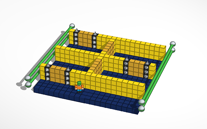 3D design Block Dash - Stumble Guys - Tinkercad