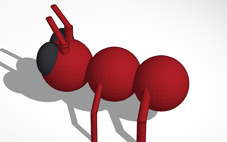 3D design Ant - Tinkercad