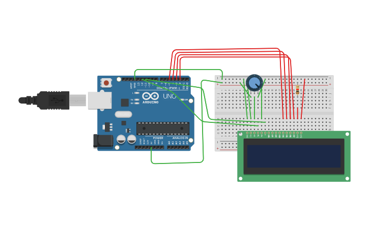 Circuit design Hello World - Tinkercad